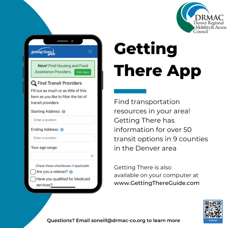 Getting There App | DRMAC