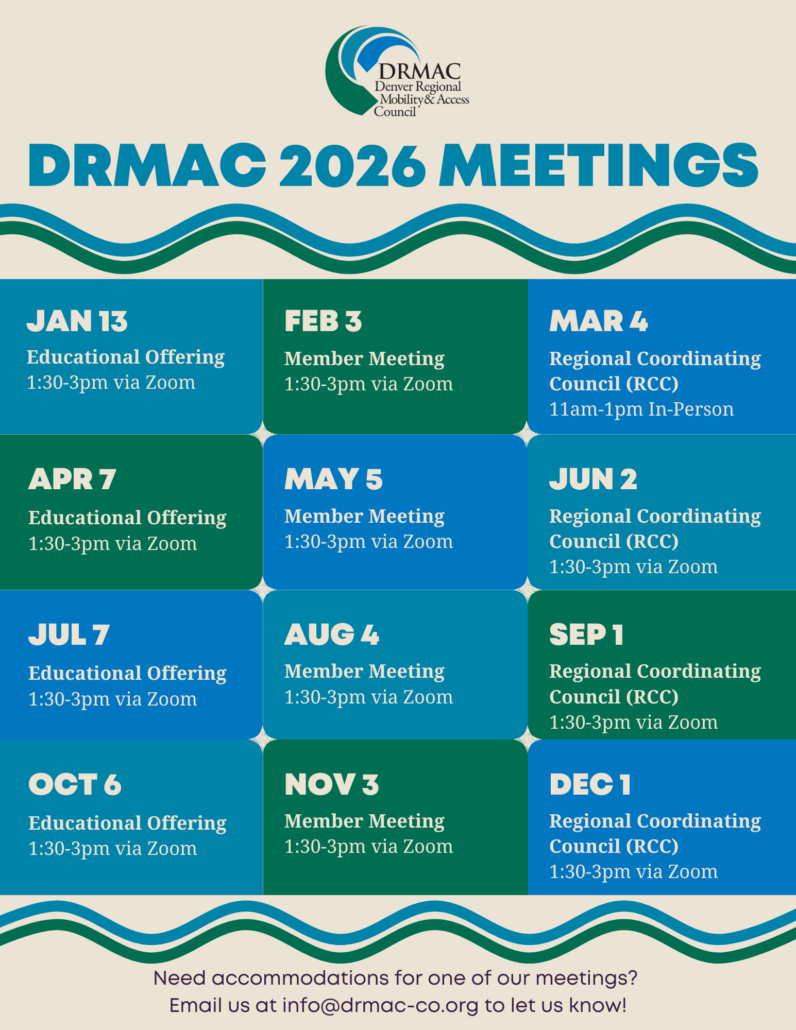Upcoming Meetings & Events | DRMAC